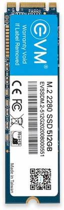 EVM M.2 2280 512 GB Laptop Internal Solid State Drive (SSD) (M.2 2280 512GB SSD) - EVM ...