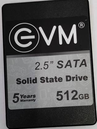 EVM SSD 512 GB All in One PC's, Desktop, Laptop, Network Attached Storage Internal Solid State ...