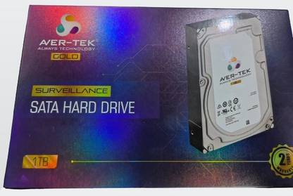 Avertek 1TB DESKTOP PC HDD SURVEILLANCE 1 TB Desktop Internal Hard Disk Drive (HDD) (1TB DESKTOP ...