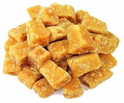 Amirtham Organic Foods Organic Jaggery Cubes (400g x Pack of 5) Block ...
