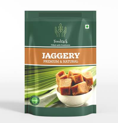 FOODRACK Natural Jaggery Desi gud without sugar Organic gur/jaggery ...