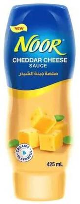 Noor Cheddar Cheese Sauce, Squeezy Bottle 425 ml Price in India - Buy ...