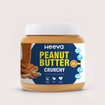 Heeva Peanut Butter Crunchy (Classic) 1 kg - PaisaWapas