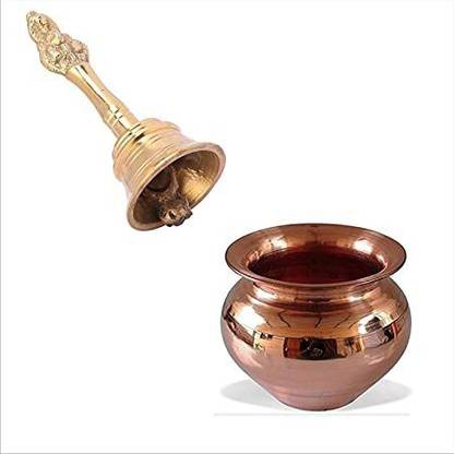 Flipkart.com | Shiv Copper Pooja Utensil Lota/Kalash and Brass Made ...