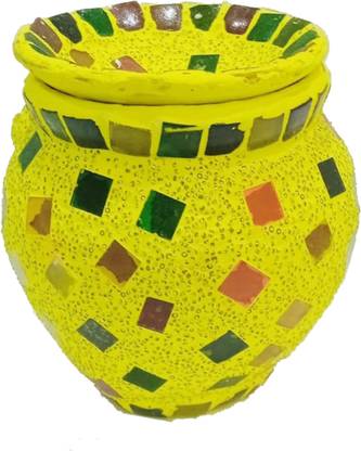 Flipkart.com | SEETASTIC Clay Kalash pooja Karwa kalash pooja Kalash ...