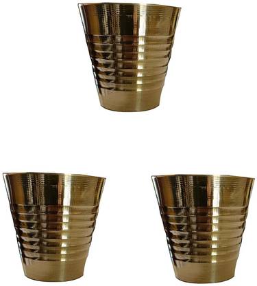 Flipkart.com | anshraj Brass Glass Pooja Accessories,Glass-Pack of 3 ...