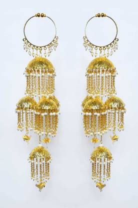 Shiv jewellery Traditional Punjabi Golden Kalere/Kalera for Bridal ...