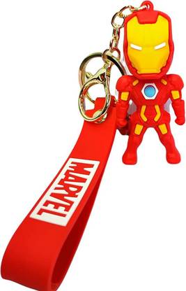 TGNSTORE 3D Ironman superhero avengers keyrings and keychains (Pack of 1) Key Chain Price in ...