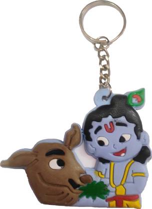 Rashi Traders Rubber LORD little krishna KEYCHAIN-03 Key Chain Price in ...