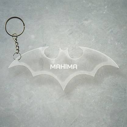 SY Gifts Batman Logo Desigh With Mahima Name Key Chain Price in India ...