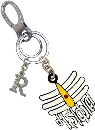 SHOKY LOOKS Lord Mahakal Symbol Of Good Luck With R Letter Locking Lock ...