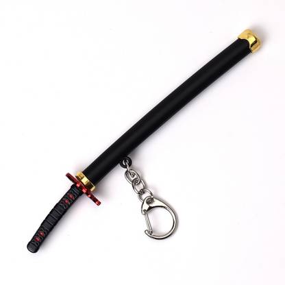 Daiyamondo Kamado Tanjiro Demon Slayers Black Nichirin Katana With ...