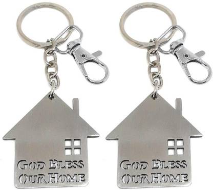 Aura Cute House Or Home Shaped Keychain For Girls Friends Family Couple ...