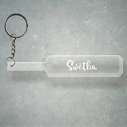 SY Gifts Cricket Bat Logo Design With Swetha Name Key Chain Price in ...