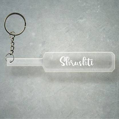 SY Gifts Cricket Bat Logo Design With Shrushti Name Key Chain Price in ...