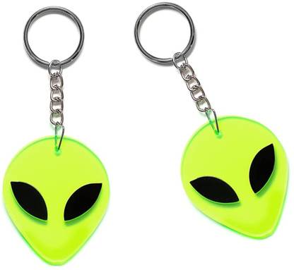 savytronics alien car bike and scooty keychain unique design for men ...