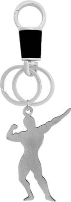 KYP Fashion Bodybuilder Superman Pose Fitness Model Keyring Carabiner ...