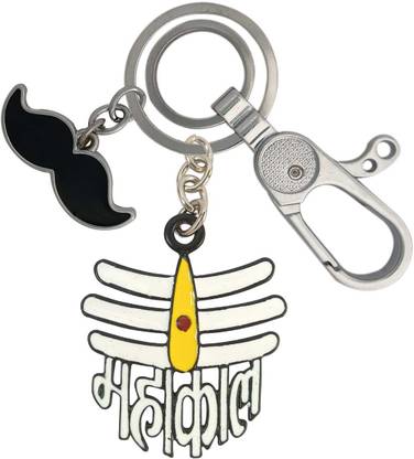 SHOKY LOOKS Lord Shiva Black and white Mahakal With Mustache Stylish ...