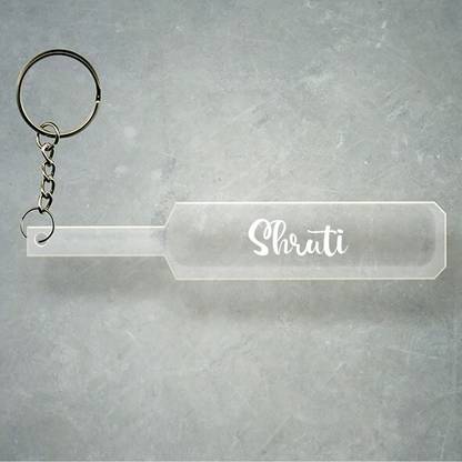 SY Gifts Cricket Bat Logo Design With Shruti Name Key Chain Price in ...