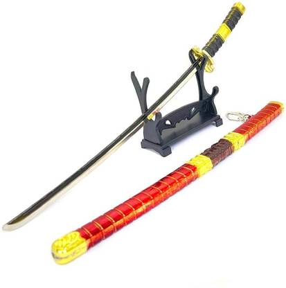 Mubco One Piece Roronoa Zoro Katana Sword Keychain | Showpiece Anime ...