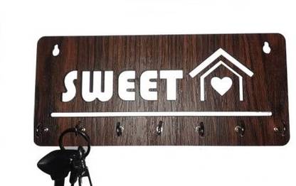 Shri Krishna Beautiful Wooden Key Holder Design 23 Wood Key Holder ...