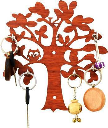 Girraj Beautiful Wooden Key Holder Design 141 Wood Key Holder Price in ...