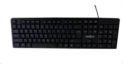 Frontech KB-0033 Standard Wired USB Desktop Keyboard - Frontech ...