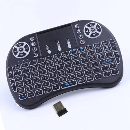 Anykart Inbuilt Back light Wireless Keyboard with Touch pad Mouse ...