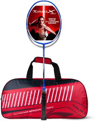 LI-NING Turbo X III Strung Badminton Racket & Tour II Kit Bag Badminton ...