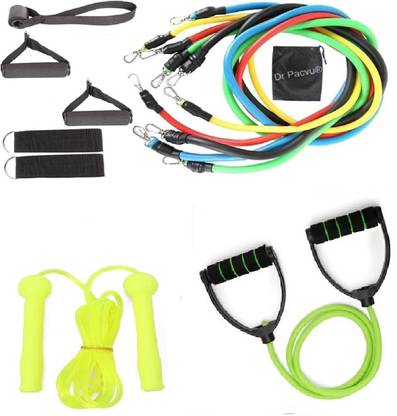 Dr Pacvu Set3|Toning Tube, Plastic Jump Skipping Rope,11in1 Body ...