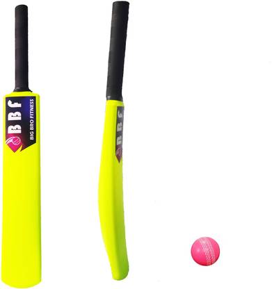 BIG BRO FITNESS Hard Plastic Cricket Bat PVC/Plastic Cricket Cricket ...
