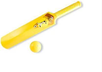 Funtime Plastic Cricket Bat and Ball Toy for Kids, Bat Ball Set for ...