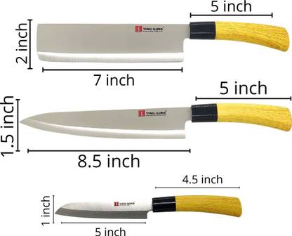 Punamiya Stores Multipurpose Stainless Steel(Vegetable Knife+Chefs ...