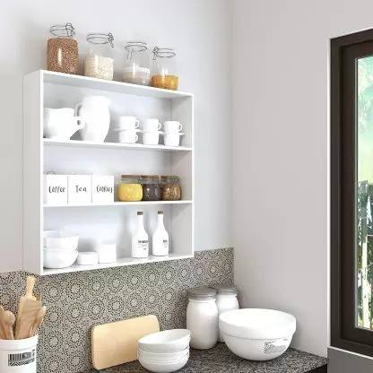 INDIAN DECOR SZY KITCHEN ALMIRAH WITH THREE SHELF Utensil Kitchen Rack ...