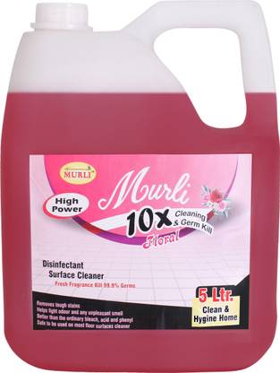 MURLI Disinfectant Surface Cleaner Liquid 5LTR Kitchen Cleaner Price in ...