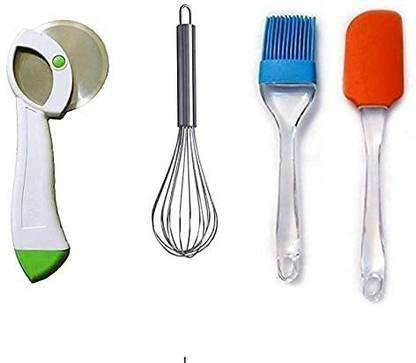 Alfa Carro kitchen tools with pizza cutter whisker and silicpon set ...