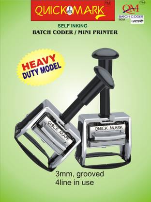 QUICK MARK SG556 3MM GROOVED Label Stamping Machine Price in India ...