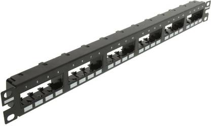 Ram Technet 24 Port Unloaded Patch Panel Lan Adapter Price in India ...