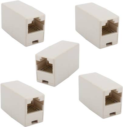 OZAK RJ-45 Network Cable Jointer Female to Female Lan Cable Connector ...