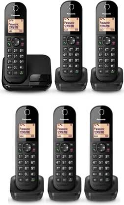 Panasonic WIRELESS INTERCOM 6 EXTENSIONS Cordless Landline Phone Price ...