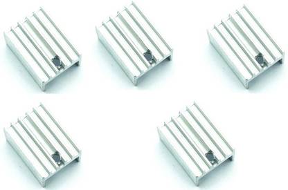 uneeds Aluminium Heat Sink for TO-220 Package (20mm x 15mm) Laptop Heat ...