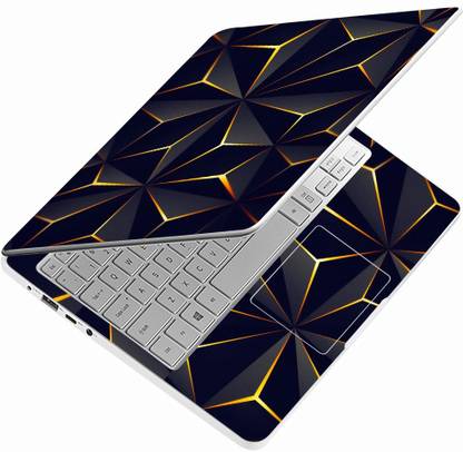 GlossyDesigns Full Body Laptop Skin Sticker For Laptop size 15.6 inch ...