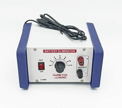 COMETEK Battery Eliminator Power Supply, Selectible DC Voltage [2,4,6,8 ...