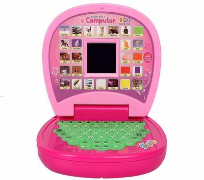 markten Computer Laptops Toy for Kids 3-6 Years Alphabet Charts for ...