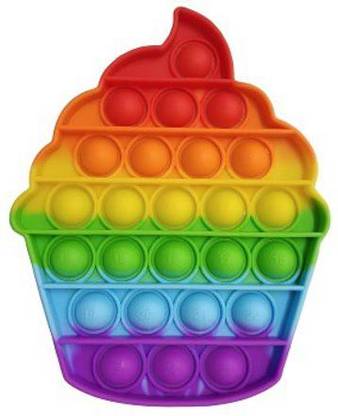 Vedy Ice Cream Pop it, Pop It Fidget, Relief, Candy Toys For Family and ...