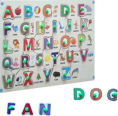 BAMICO Educational Upper Case ABCD Puzzle Toys for Kids Price in India ...