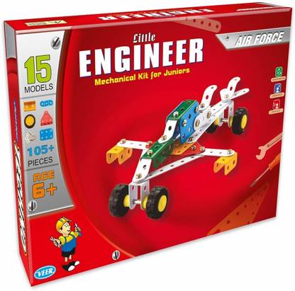 vworld Little Engineer AIR-Force Mechanical Kit for Kids Multicolor ...