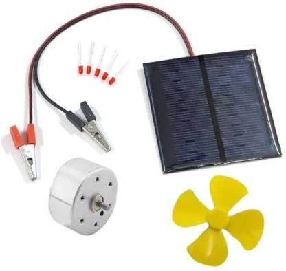 ERH India Solar Panel Science Project Kit with DC Motor and Propeller ...