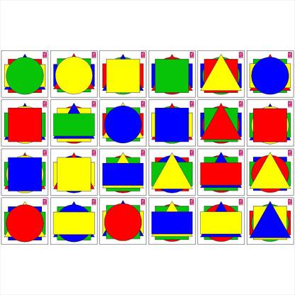 WISSEN Wooden Shapes Stack Block Game Price in India - Buy WISSEN ...