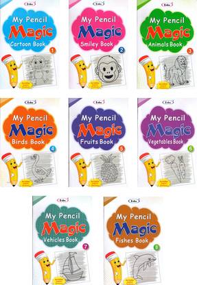 studykart MY PENCIL MAGIC BOOKS | Set of 8 theme Books |Kids Pencil ...